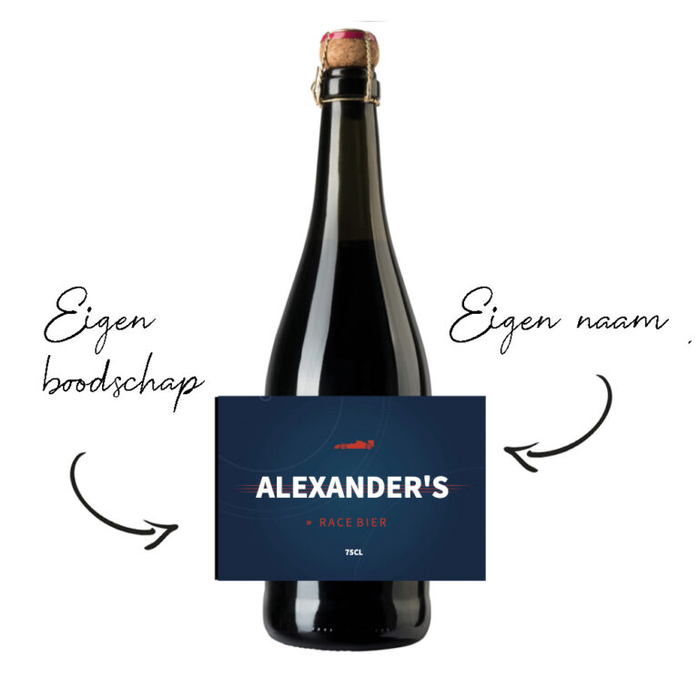 Fles drank personaliseren - Maak je eigen etiket | Drankcadeaubox